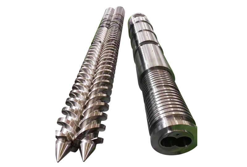 Counter-rotating Conical twin screw and barrel - NINGBO SUPERIOR ...